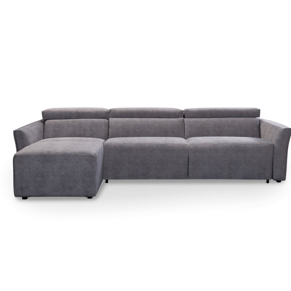 Narożnik NOLA z funkcją spania codziennego stelaż włoski z materacem 1 ...